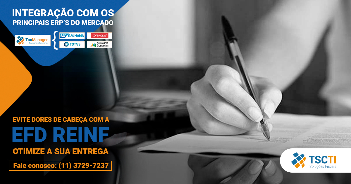 EFD Reinf | TSCTI - Soluções Fiscais